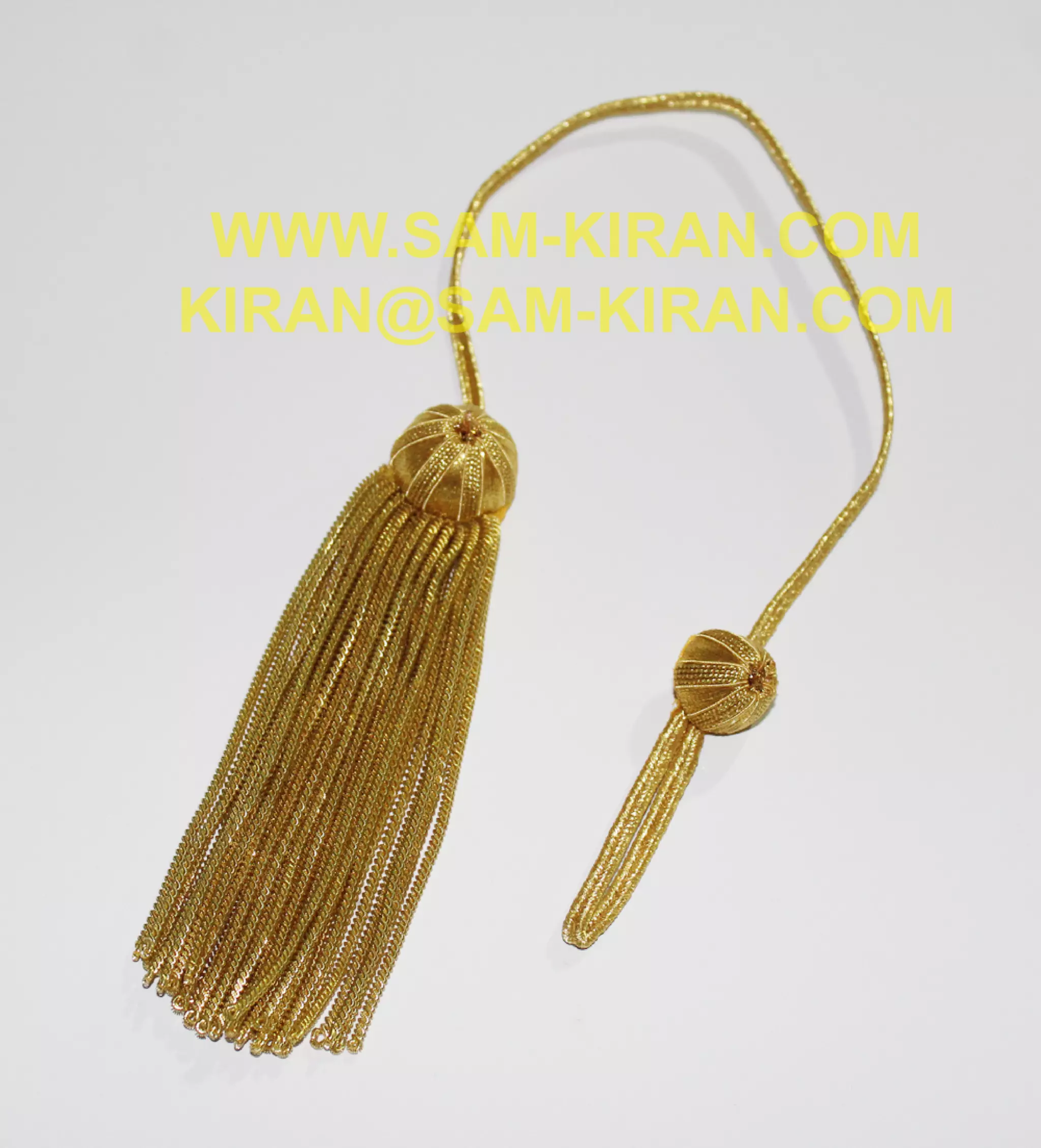 Doctoral tam golden bullion tassels | PDF