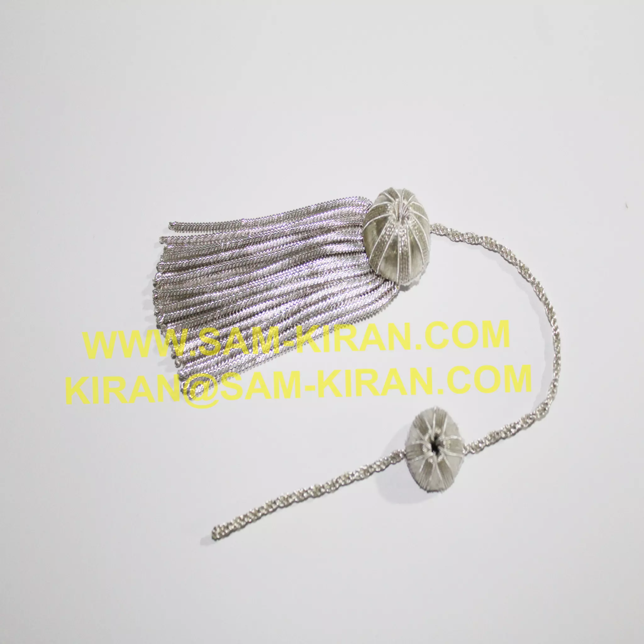 Doctoral velvet tam silver bullion tassel | PDF