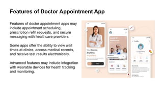Doctor Appointment App.pptx is an appointment | PPTX