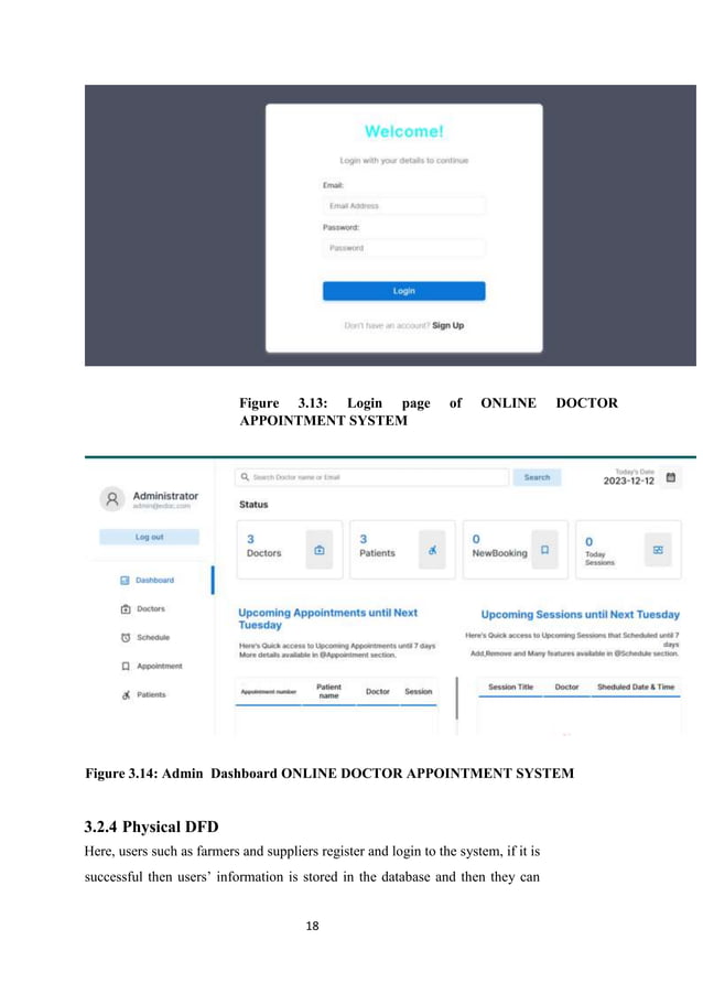 Doctor appointment system.docx | Databases | Computer Software and Applications