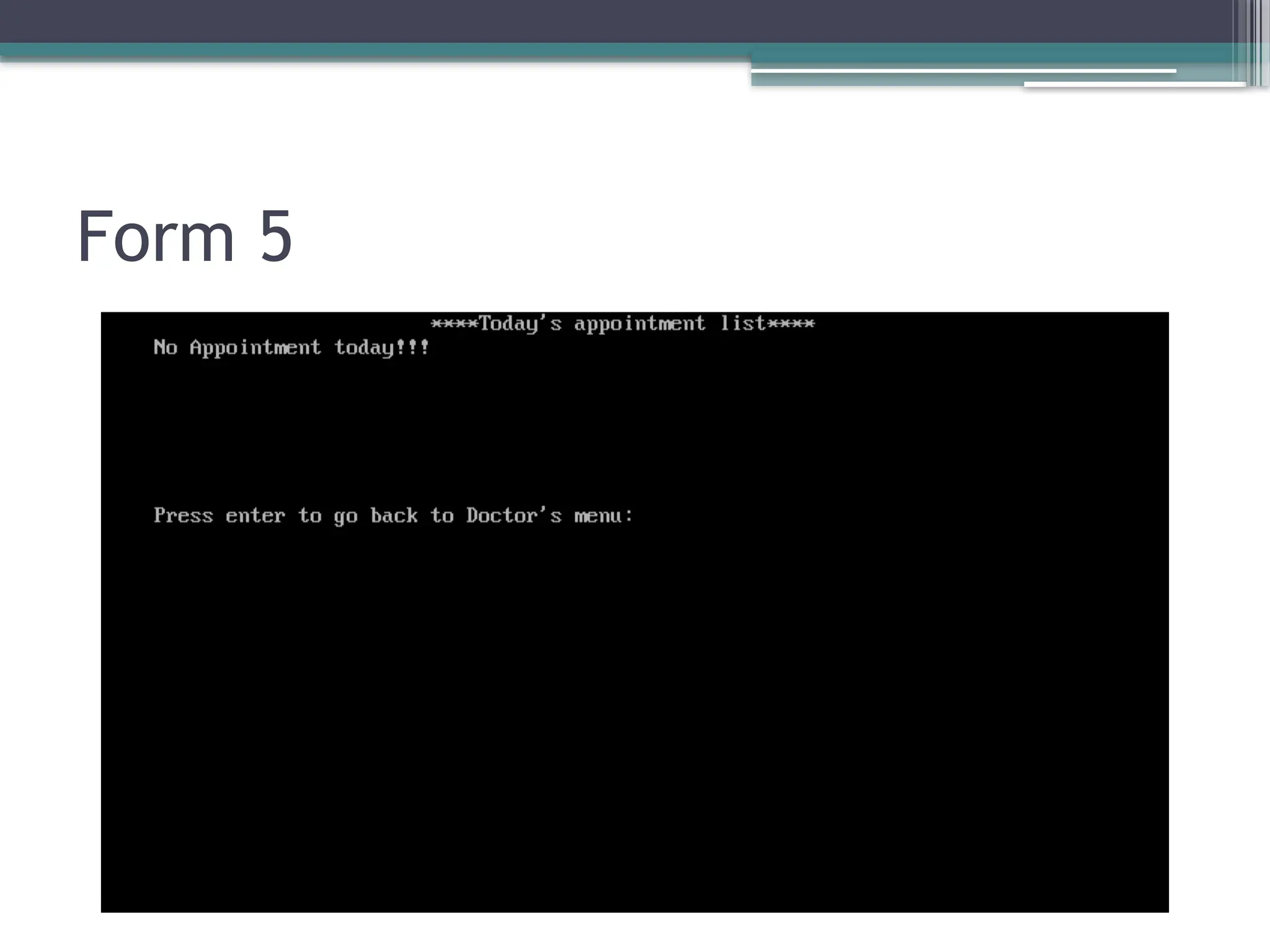 doctor appointment system made using c language | PPT