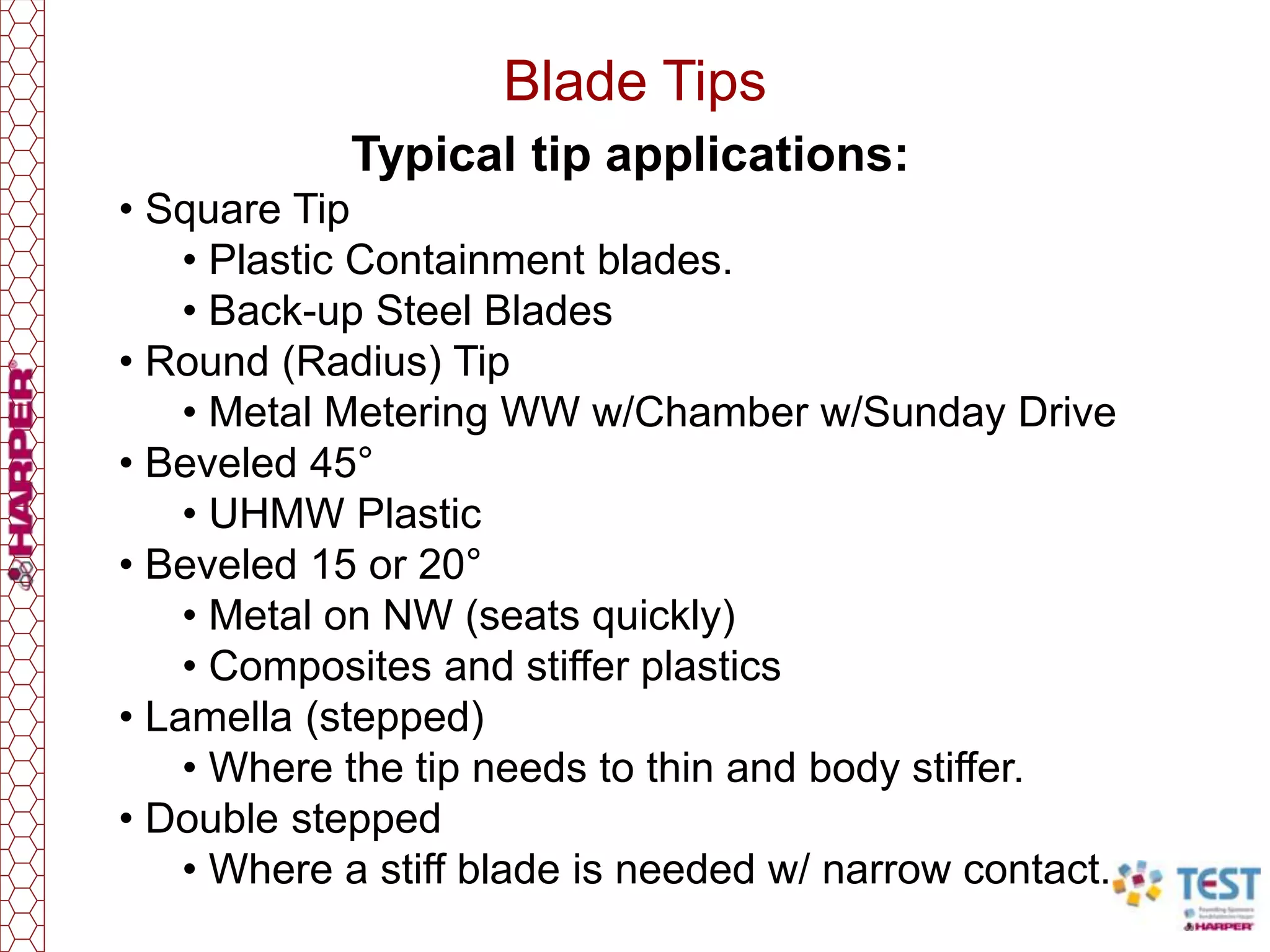Doctor Blade Metering | PPTX