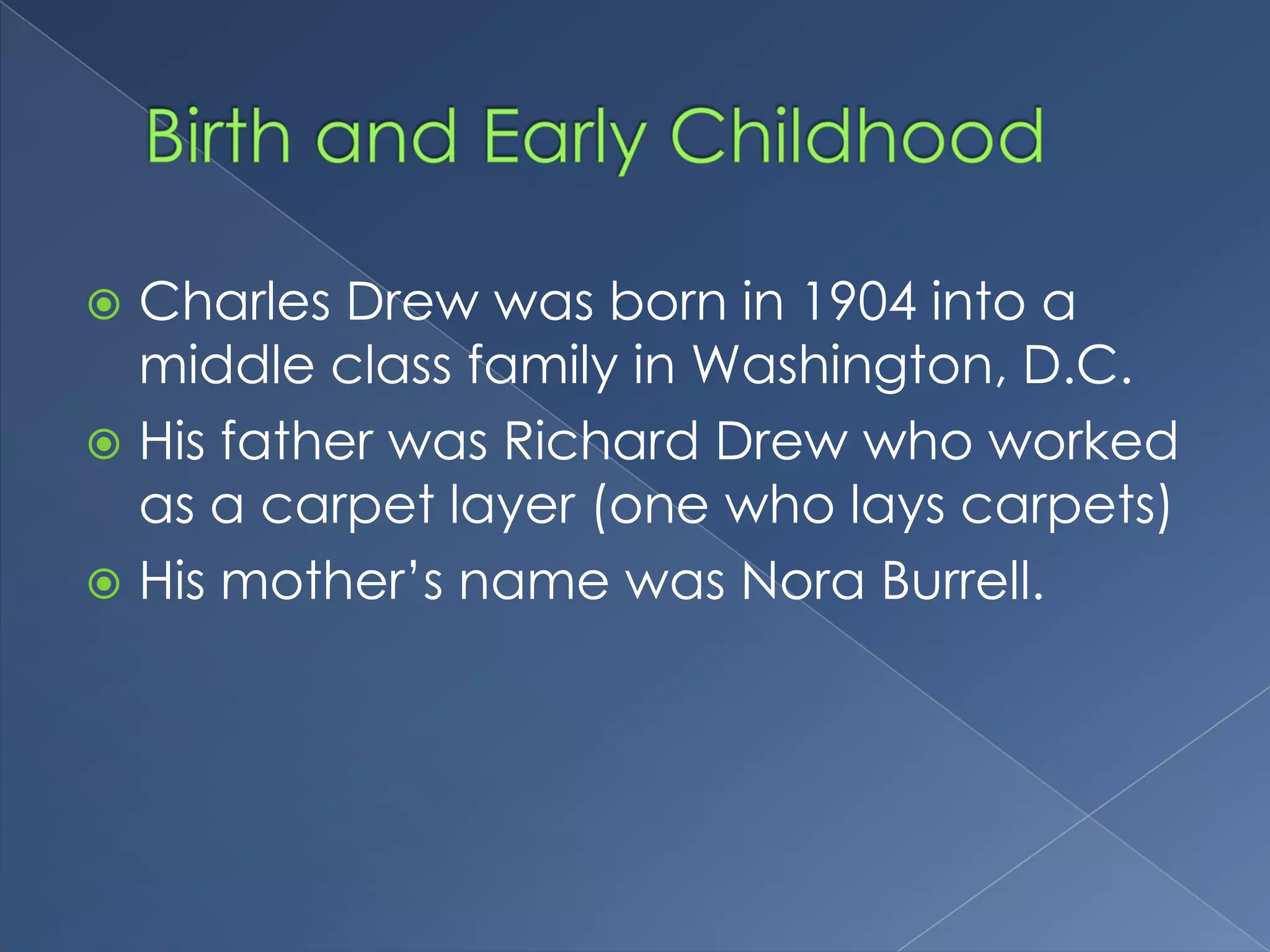 Doctor charles Drew | PPTX