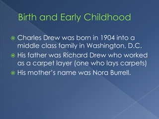 Doctor charles Drew | PPT