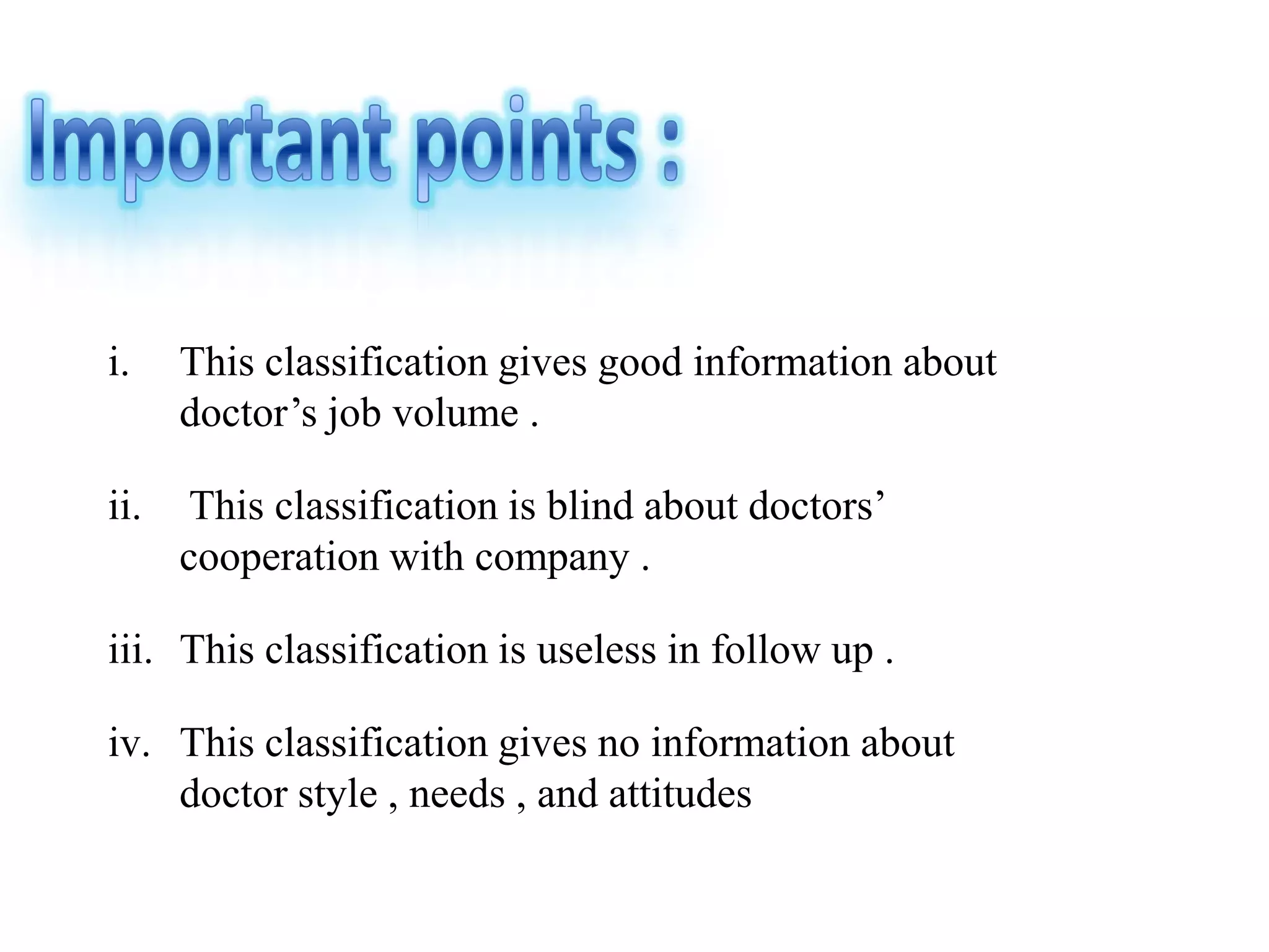 Doctor classification | PPTX