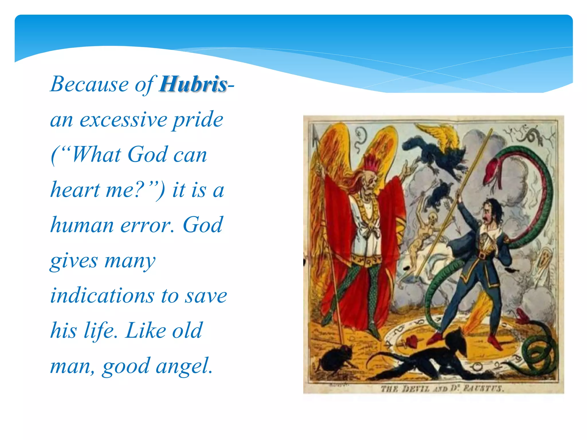 Doctor faustus as a tragic hero | PPTX