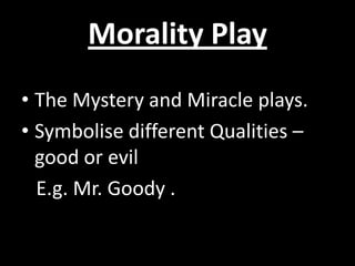 Doctor faustus as a morality play renaissance literature | PPTX