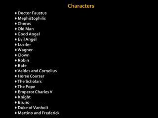 Doctor Faustus by Christopher Marlowe | PPTX