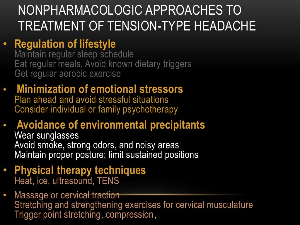 An Approach to a Patient with Headache
