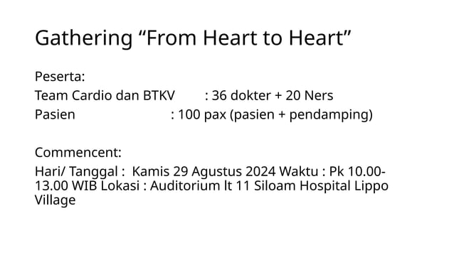 Doctor Patient Heart Gathering design.pptx