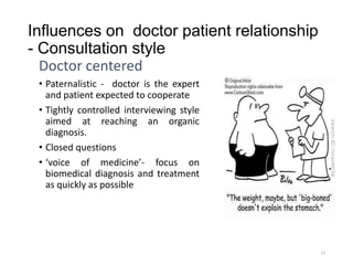 Doctor patient relationship | PPTX