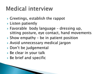 Doctor patient relationship | PPTX
