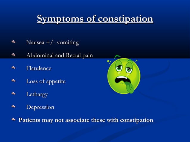 CONSTIPATION | PPT