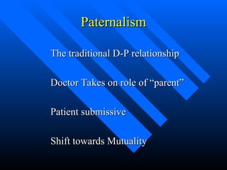 DOCTOR PT. RELATIONSHIP.PPT ejjwkkookkkk | PPT