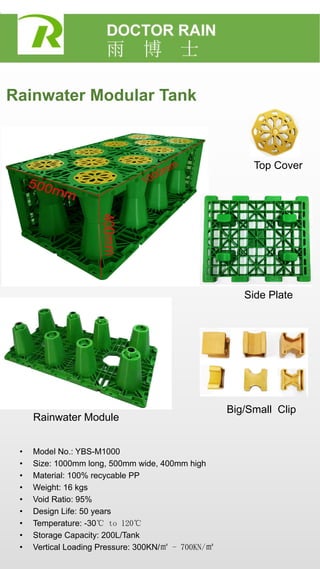 Rainwater Harvesting System - Doctorrain | PDF | Home Appliances | Home ...