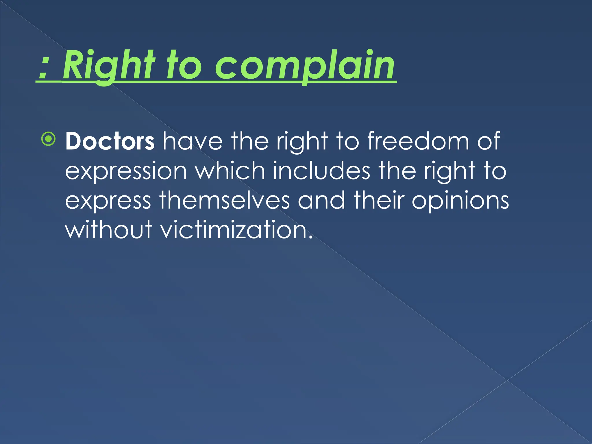 doctor rights - patient right in quality theory .pptx