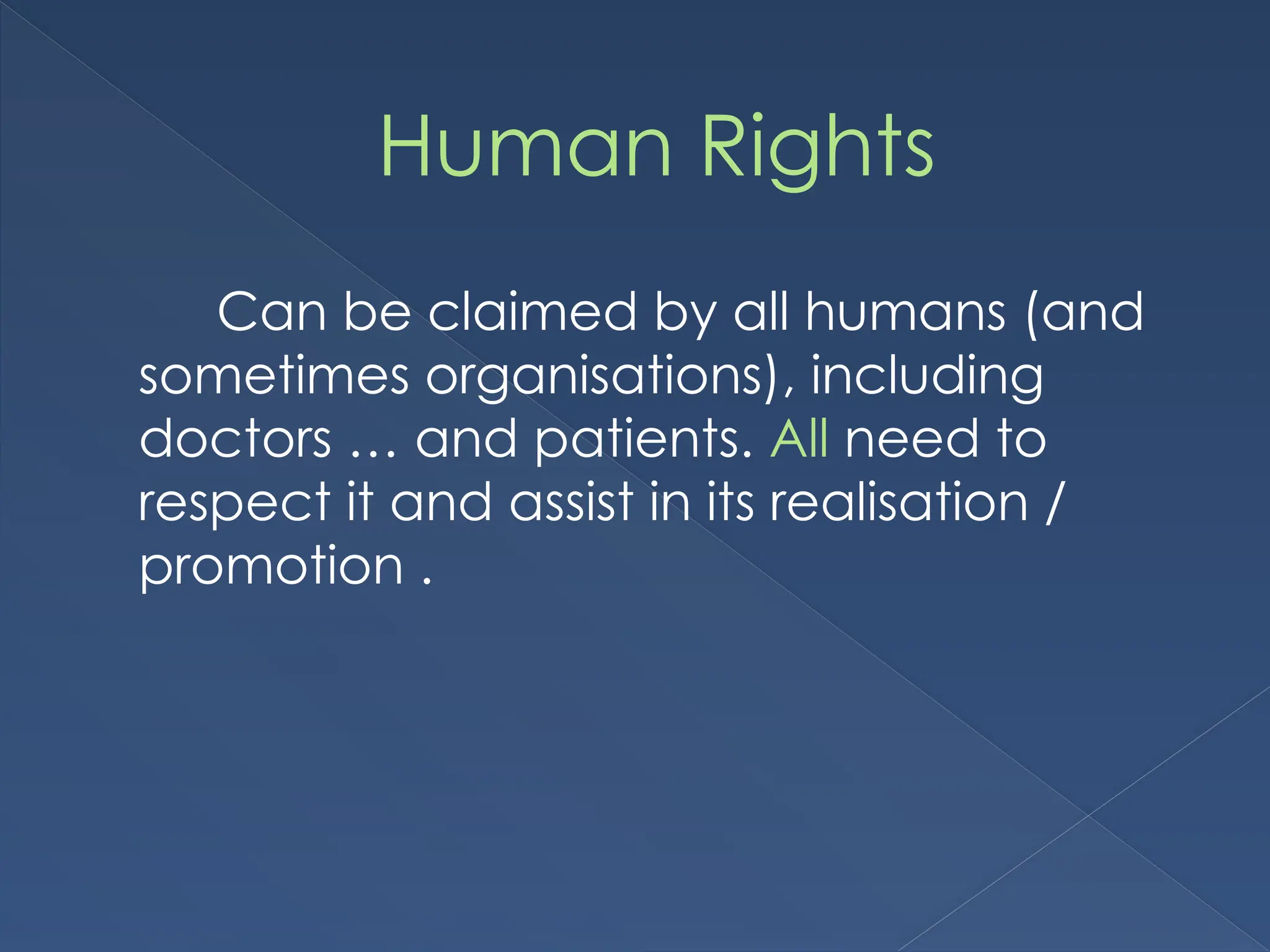 doctor rights - patient right in quality theory .pptx