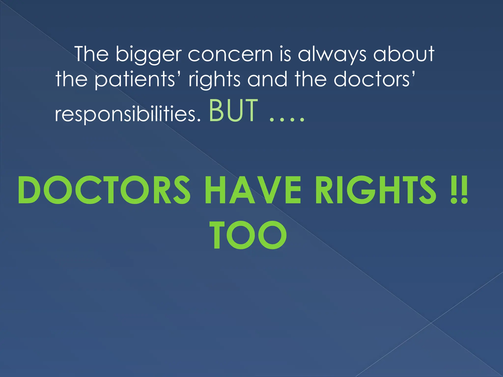 doctor rights - patient right in quality theory .pptx