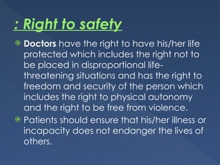 doctor rights - patient right in quality theory .pptx