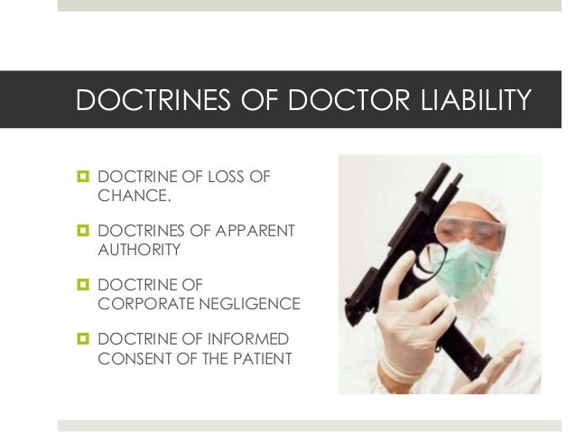 Doctors and their criminal liability