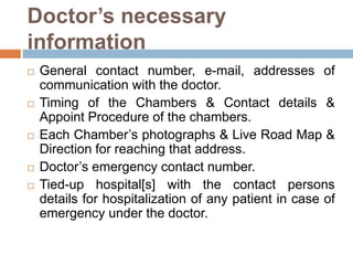 Solution For Doctors | PPTX | Internet | Computing