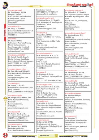 Doctors directory calicut dt. | PDF