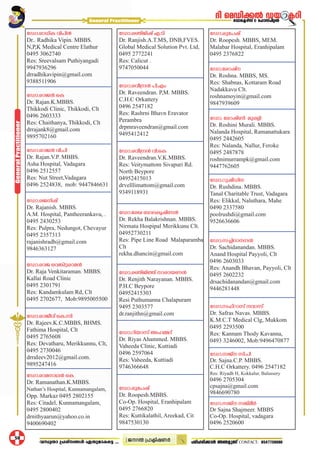 Doctors directory calicut dt. | PDF
