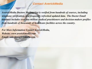 Doctors email list | PDF