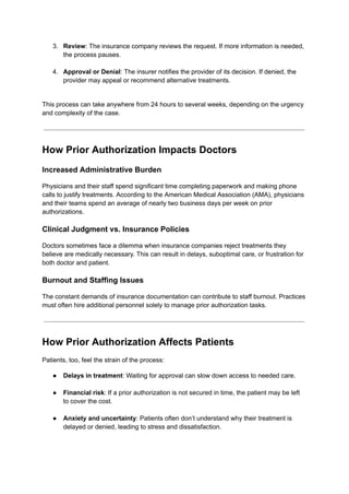 Doctors Explain_ What Is a Prior Authorization and Why Insurers Require ...