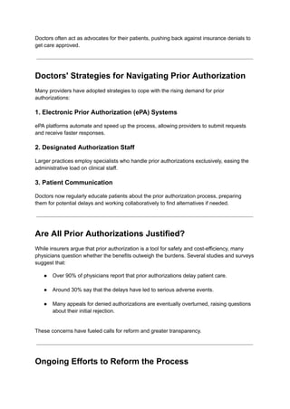 Doctors Explain_ What Is a Prior Authorization and Why Insurers Require ...