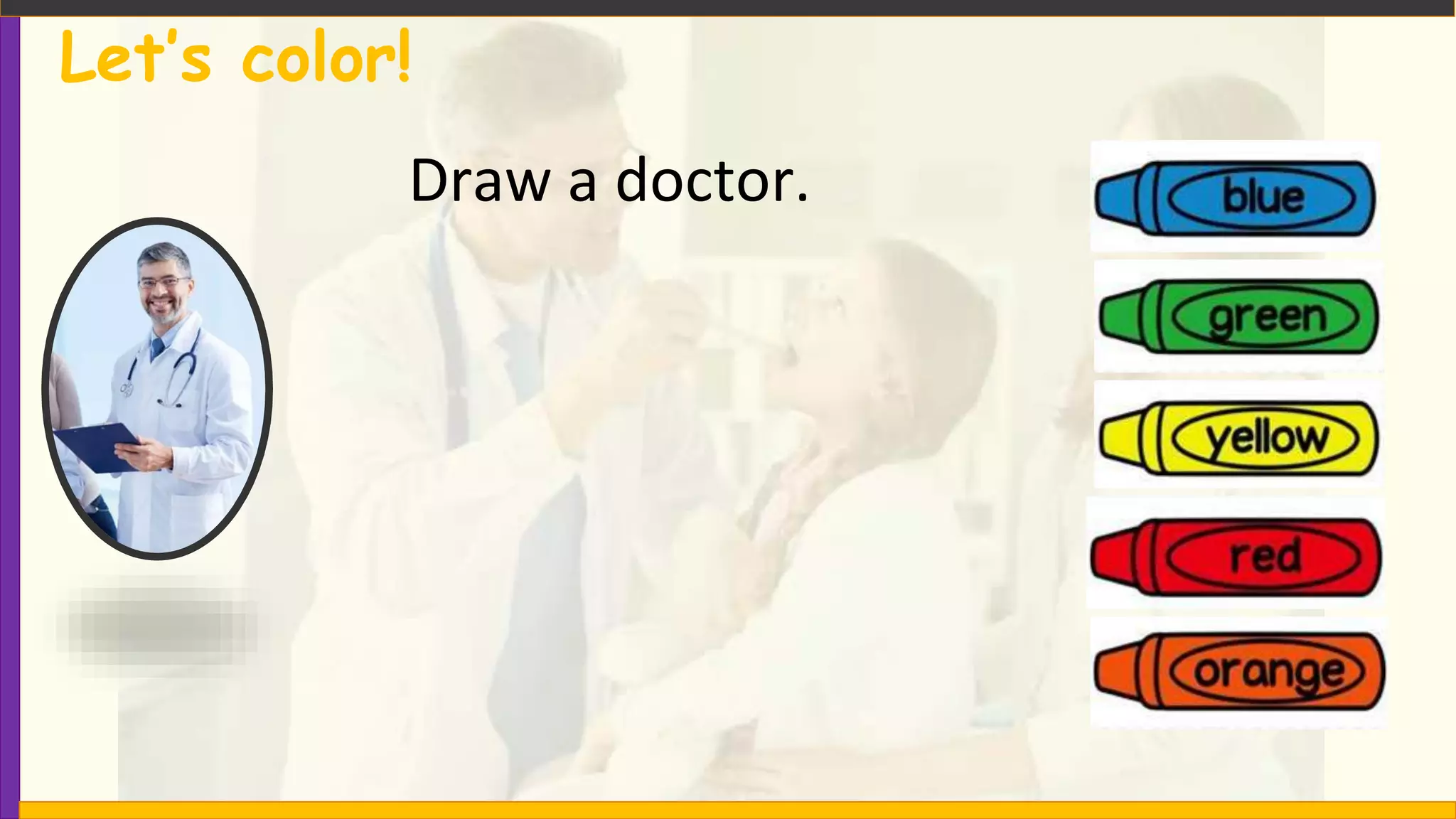 ESL Lesson Going To The Doctor's office | PPTX