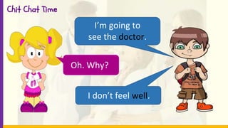 ESL Lesson Going To The Doctor's office | PPTX