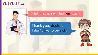 ESL Lesson Going To The Doctor's office | PPTX