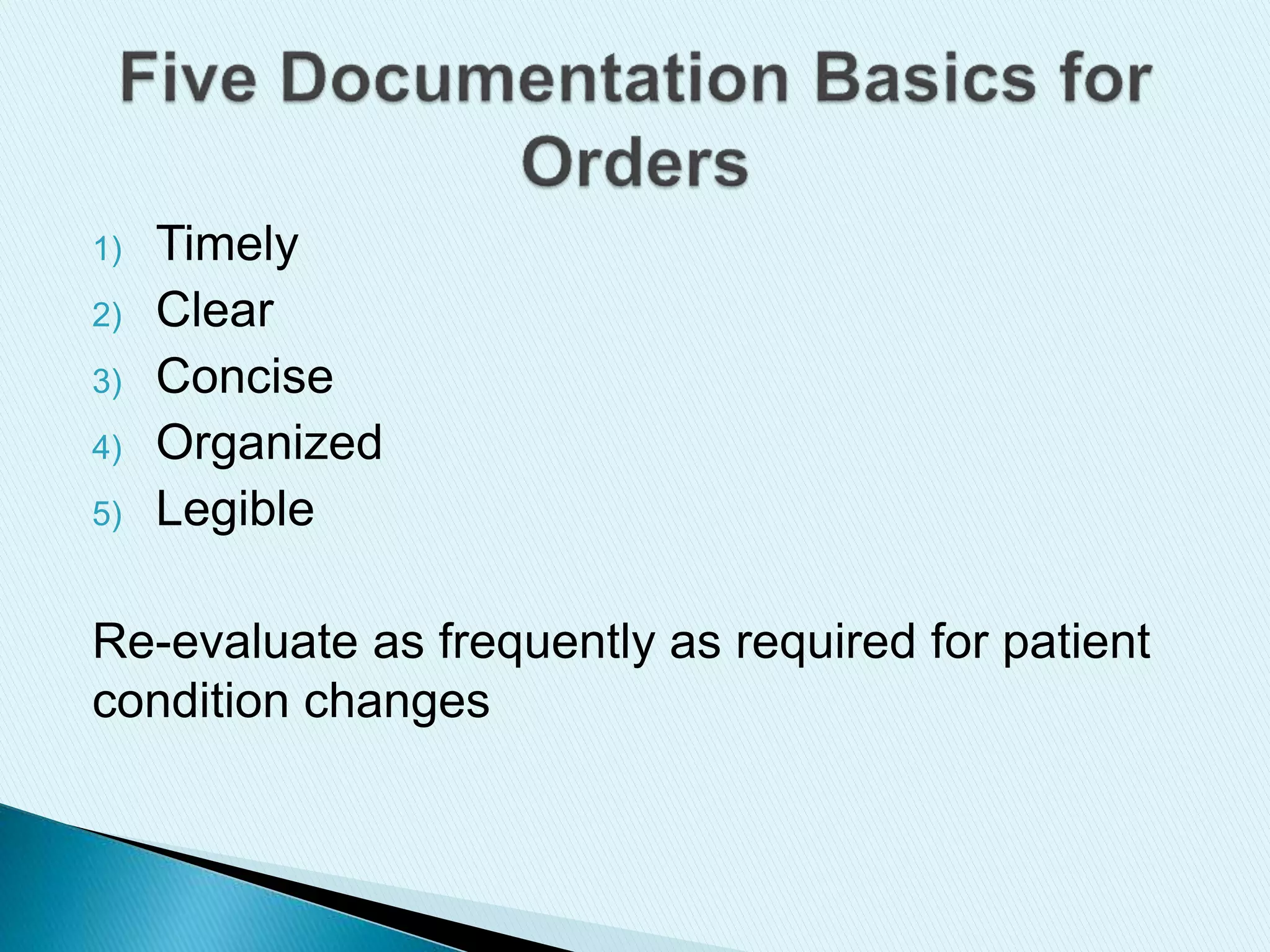 Doctors order sheet | PPTX