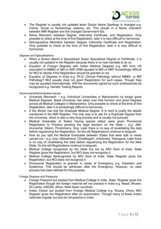 Doctors Registry of India | PDF