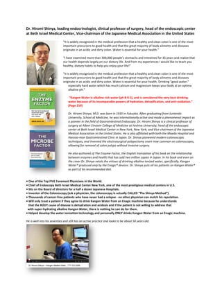 Doctors scientists and_nutritionists_on_kangen_water-2 | PDF
