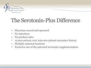 Serotonin-Plus Weight Loss Program | PPT