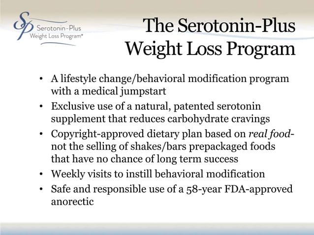 Serotonin-Plus Weight Loss Program | PPT