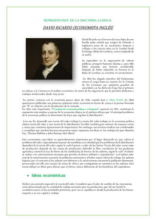 Doctrina clasica - david ricardo | DOCX