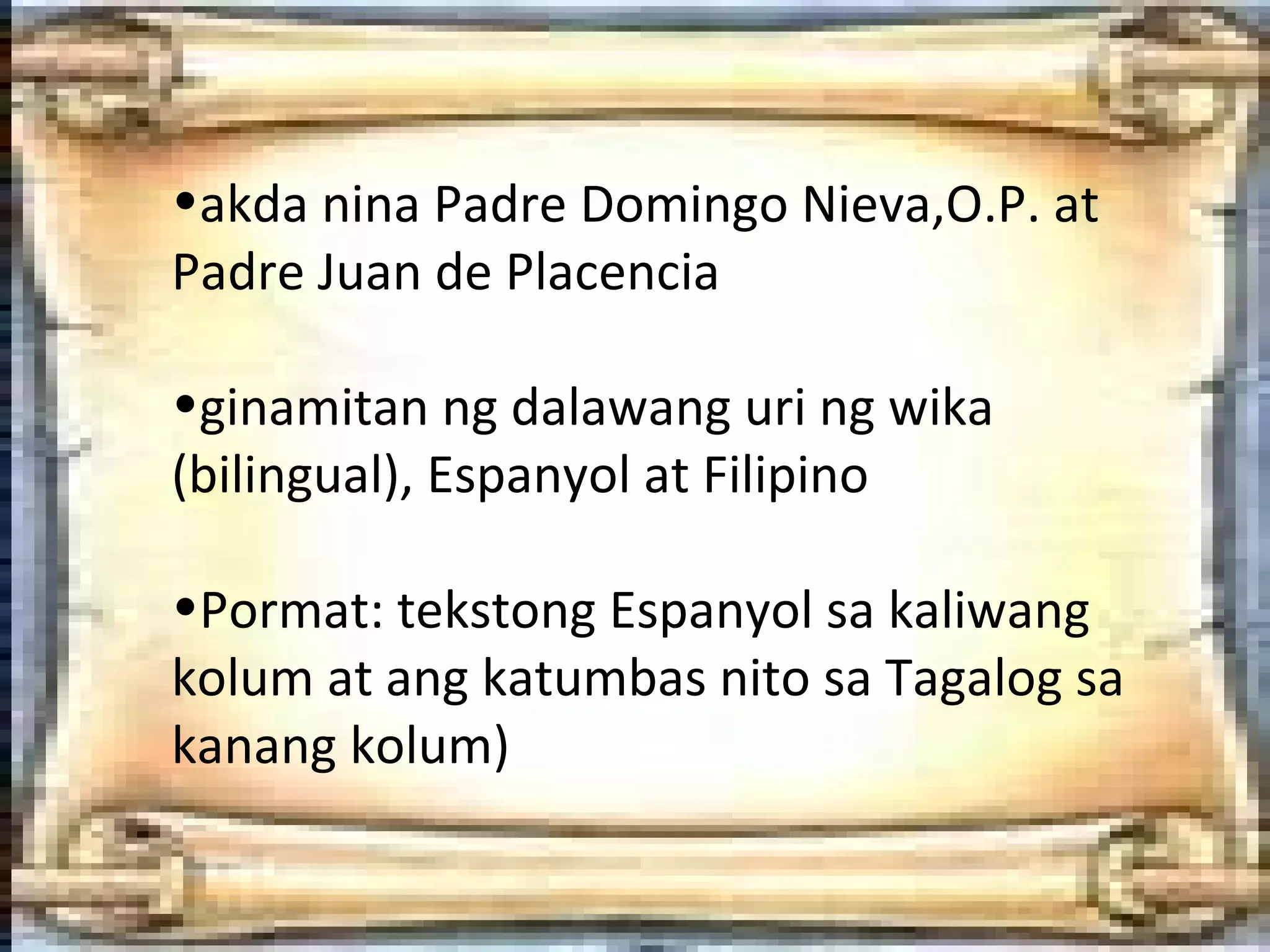 Doctrina cristiana e-01 | PPT