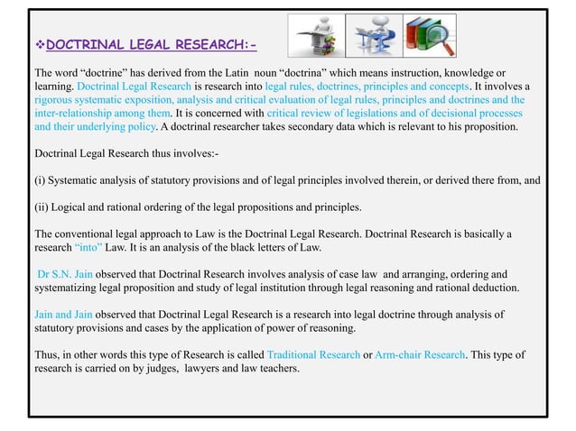 Doctrinal_Legal_Research.pptx | Christianity | Religion & Spirituality