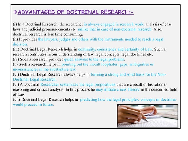 Doctrinal_Legal_Research.pptx | Christianity | Religion & Spirituality