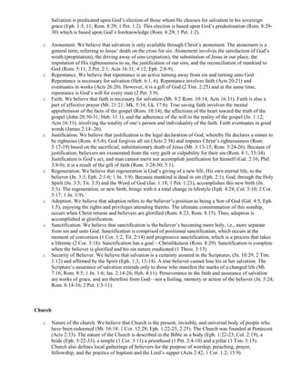 Doctrinal statement | PDF