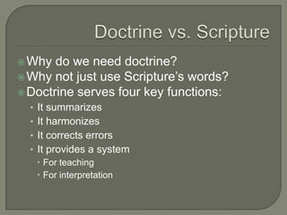 Doctrine | PPTX