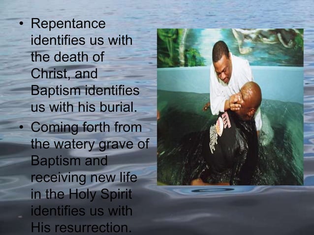 Doctrine of baptism | PPT