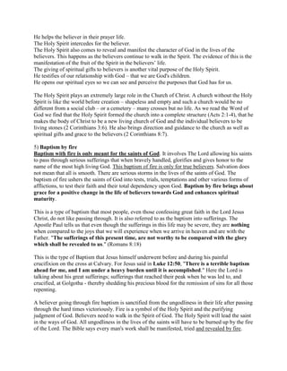 Doctrine of baptisms | DOCX