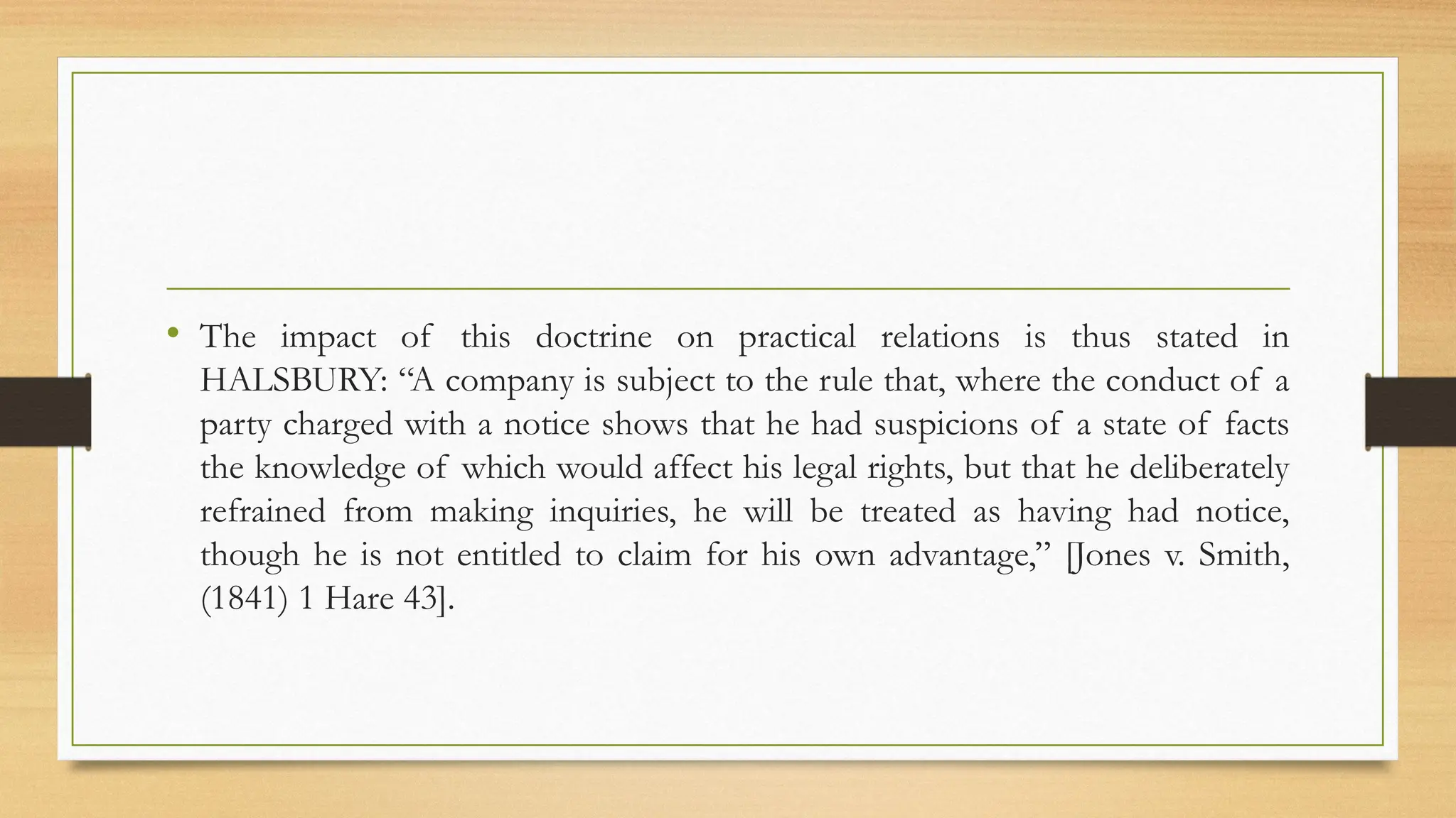 Doctrine of Constructive Notice.pptjjnnjx | PPTX