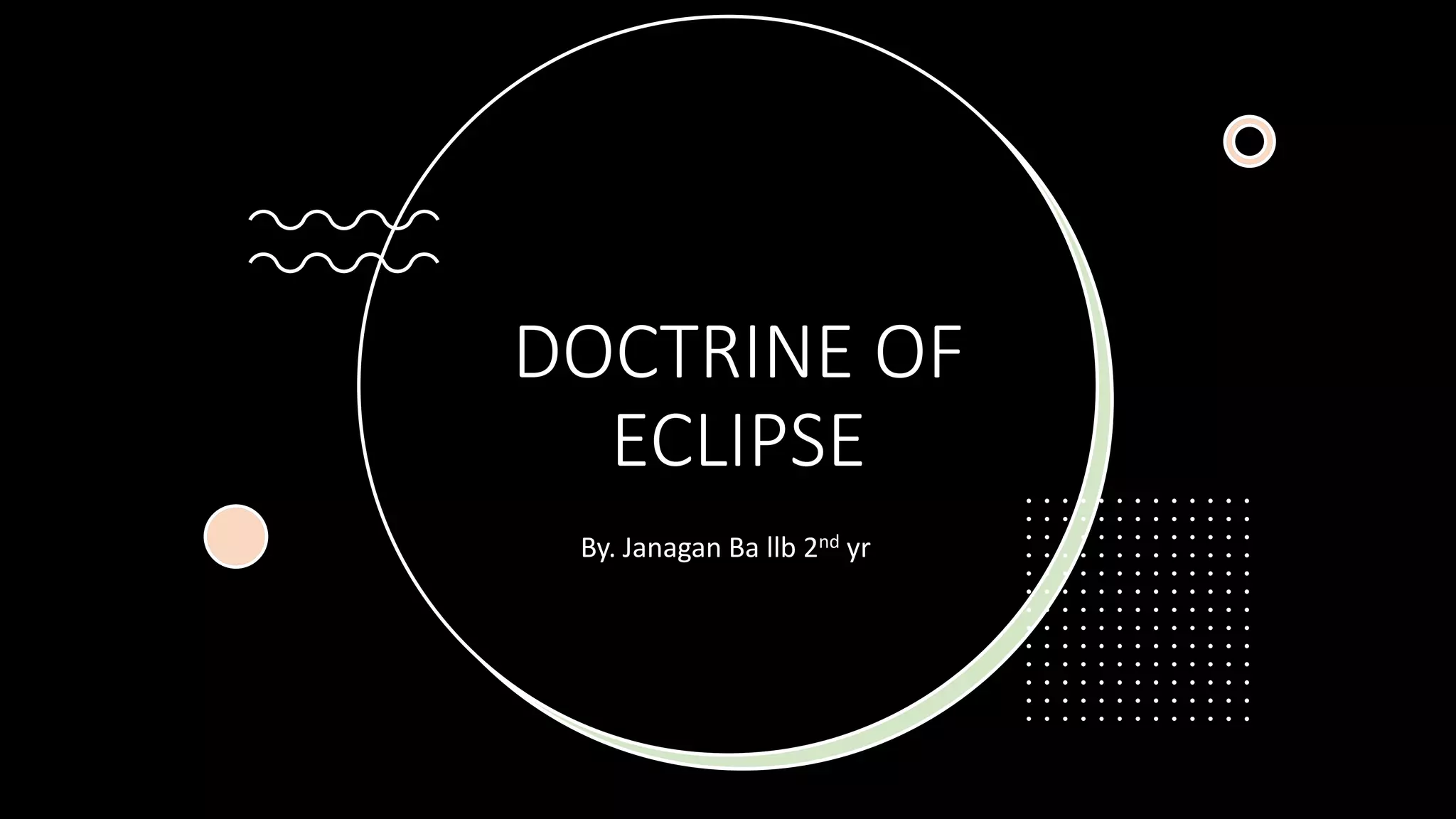 doctrine of eclipse.pptx