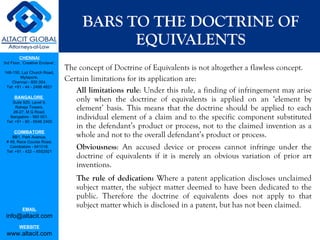 Doctrine of equivalants | PPT