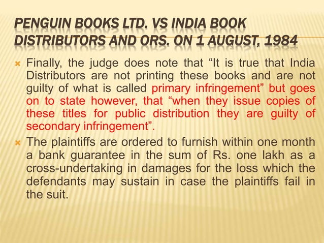 Doctrine of first sale steffi | PPT | Free Download